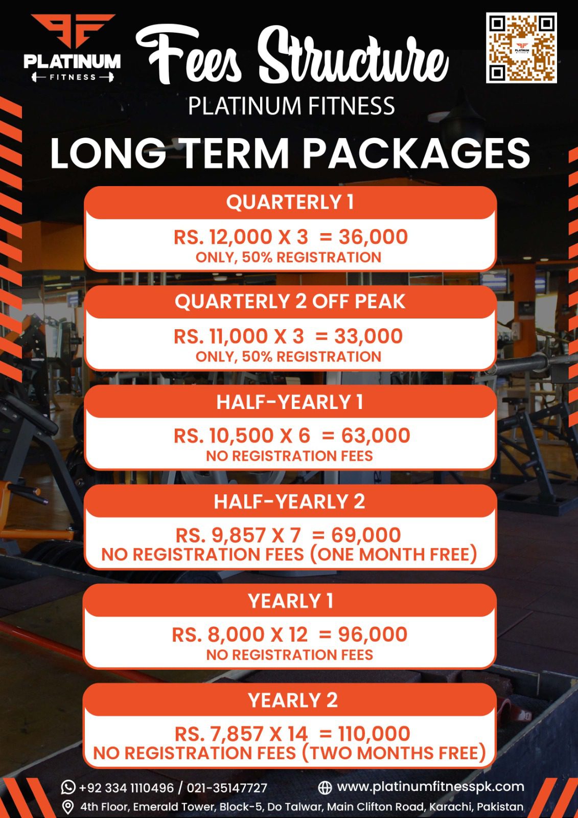 Pricing - Platinum Fitness
